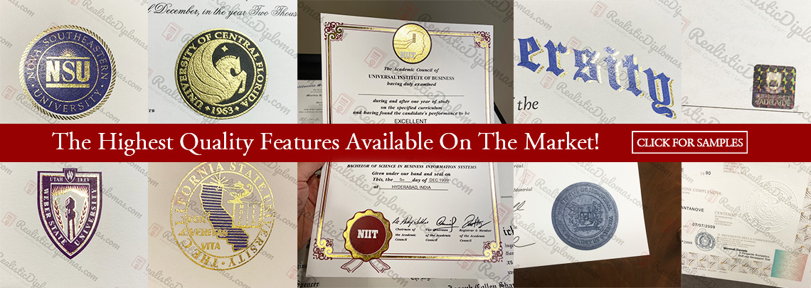 Replacement and Novelty Fake High School and University Diplomas ...