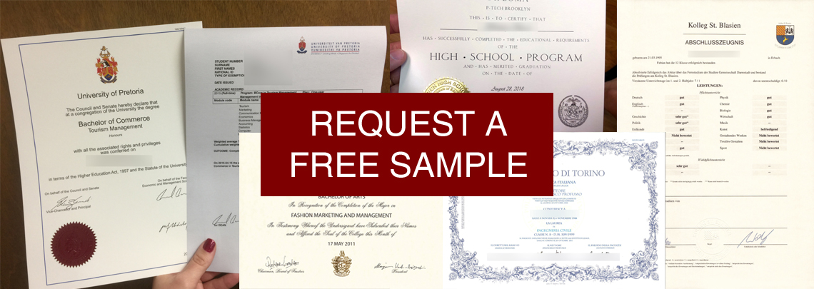 Replacement and Novelty Fake High School and University Diplomas ...